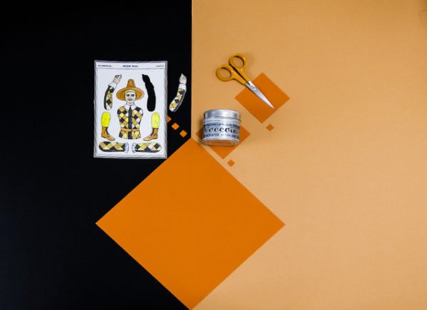 Learn how to make a paper jumping jack flat puppet | (NØ)NARRATIVE-LINES